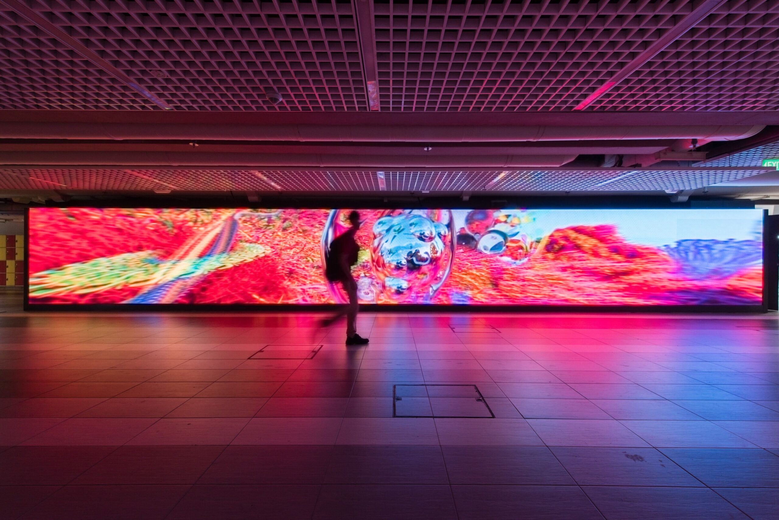 Advertising led display screen