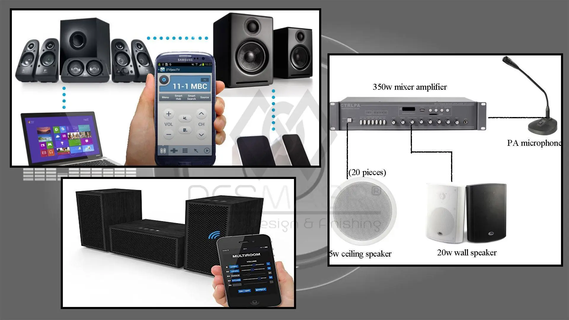 أنظمة الصوتيات والإذاعة الداخلية | Public Address & Sound Systems